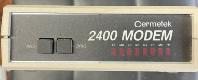 2400 Baud Analog Modem by Cermetek | eBay
