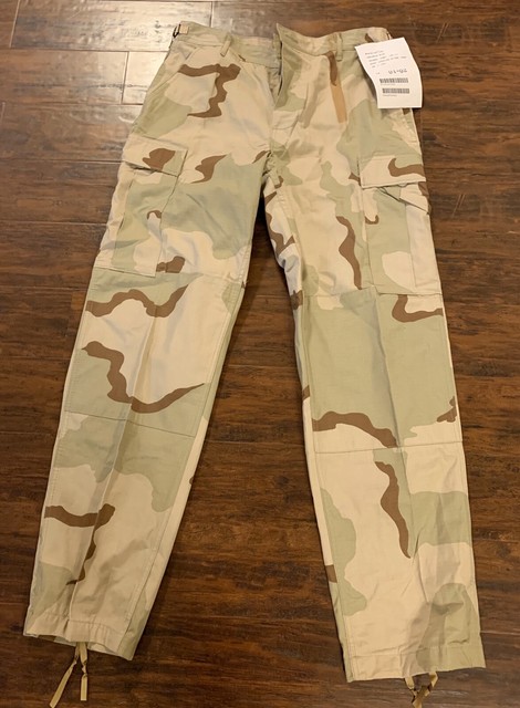 NEW Desert Camouflage Combat Pattern Trousers Medium Regular Military ...