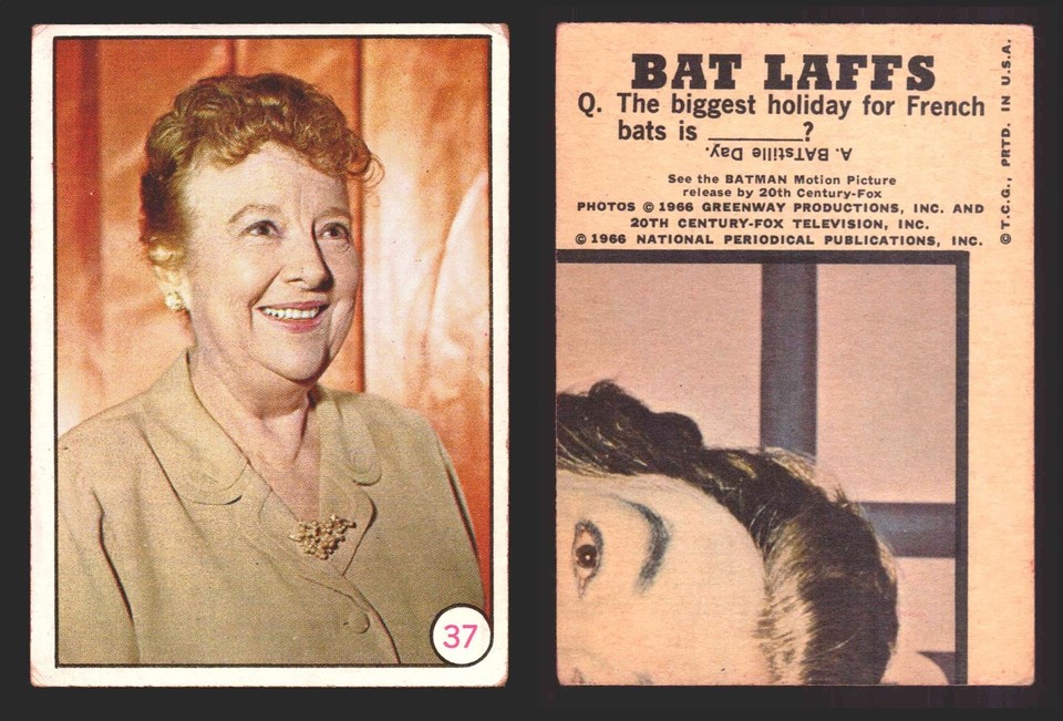 Batman Bat Laffs Vintage Trading Card You Pick Singles #1-#55 Topps ...