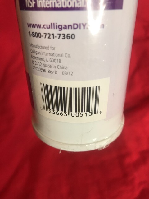 12 PK Culligan Under Sink Drinking Water Filter Cartridge D20a for sale ...