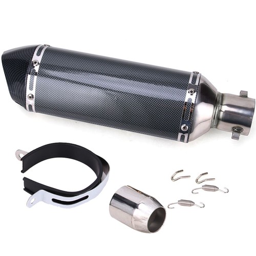 38-51mm Universal Motorcycle ATV Slip-on Exhaust Muffler Pipe DB Killer ...