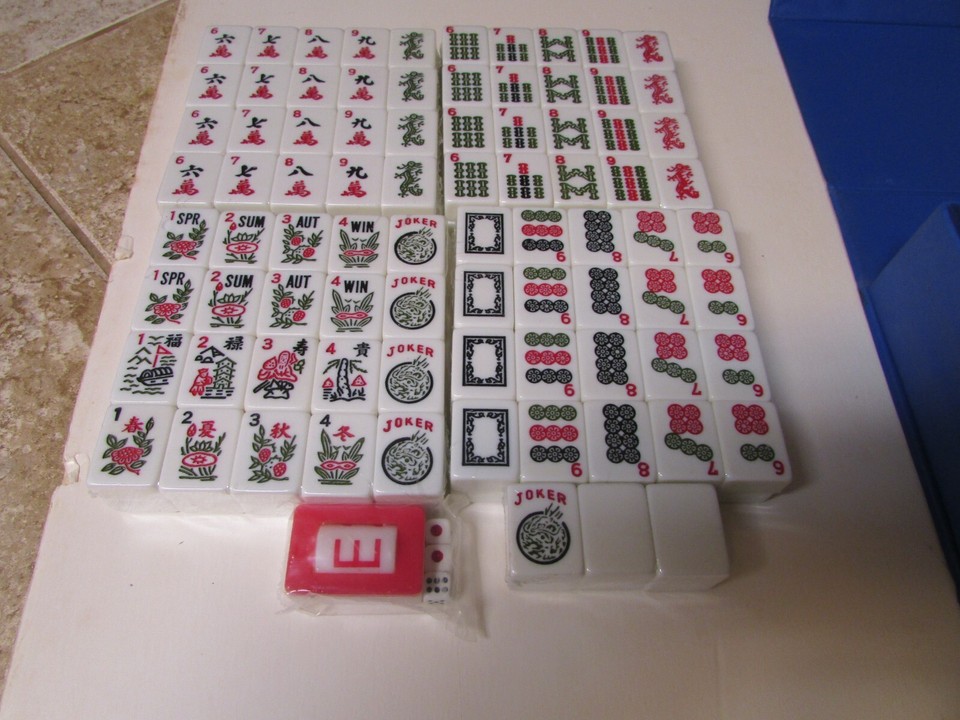 Games Mah Jong Classic Game with all Tiles still wrapped with money ...