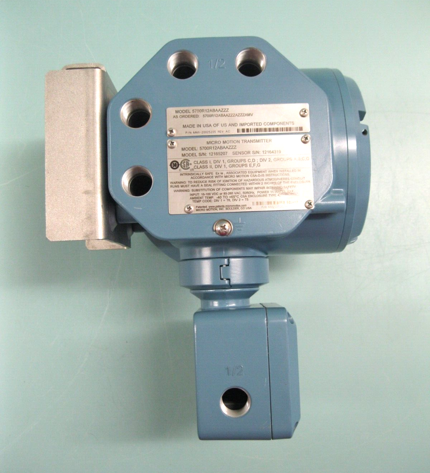Micro Motion 5700 R12 ABAAZZZ AZZZAMV Transmitter Mfg 2018 B14 | eBay