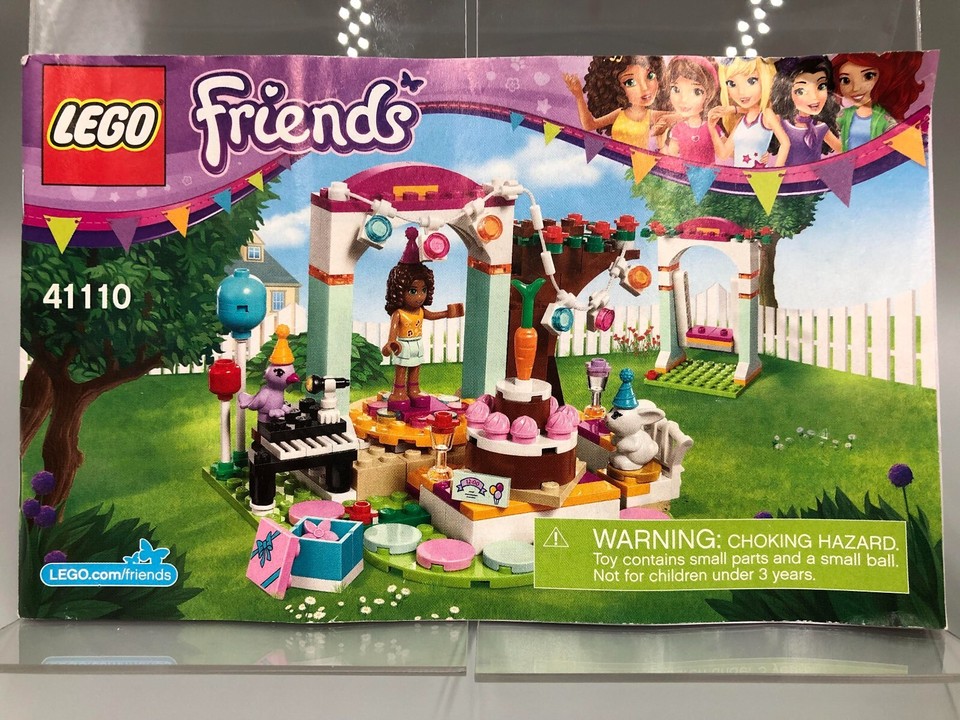 Lego Friends Birthday Party, 41110, Complete w/Manual 673419247450| eBay