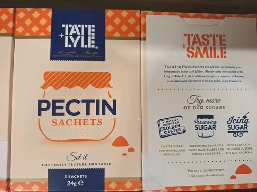 3x Tate & Lyle 3 Pectin Sachets 24g FREE P&P | eBay UK