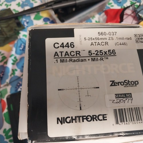 nightforce atacr 5-25x56 C446 F2 | eBay