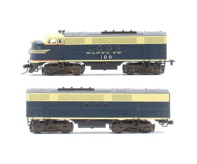 INTER-MOUNTAIN 'N' GAUGE 69001-01 AT&SF CATWHISKER II FT-A/B LOCO'S ...