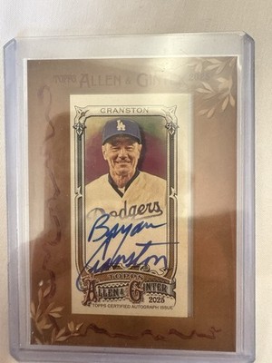 2025 TOPPS ALLEN & GINTER BRYAN CRANSTON AUTO BREAKING BAD MA-BC | eBay