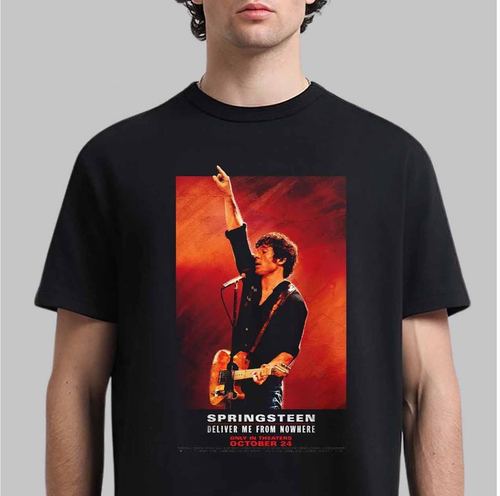 Bruce Springsteen Movie Springsteen Deliver Me October 24 2025 T-shirt ...