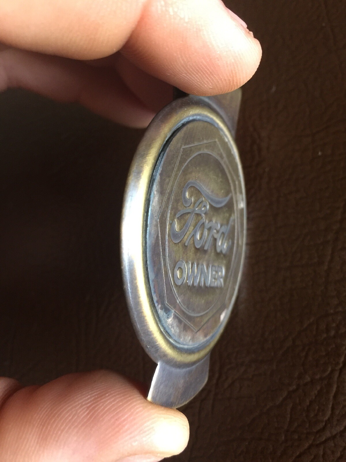 Ford Money Clip F150 Hotrod Mustang Car Truck Auto BRASS Cash Collector ...