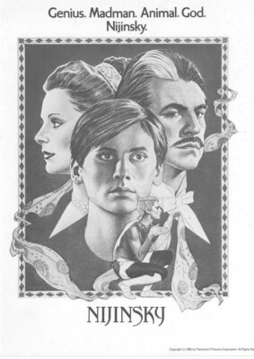 Poster: NIJINSKY, Genius, Madman. Animal. God. | eBay