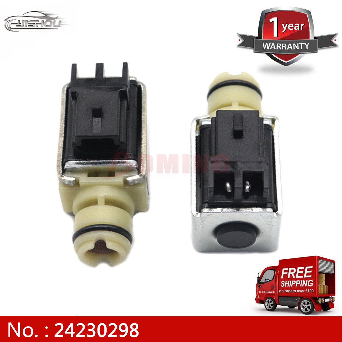 2pcs For Chevy Silverado GMCTransmission 1-2 2-3 A & B Shift Solenoid ...