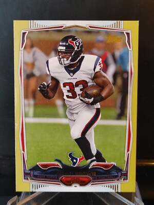 Andre Brown 2014 Topps Gold #188 - /2014 - Houston Texans | eBay