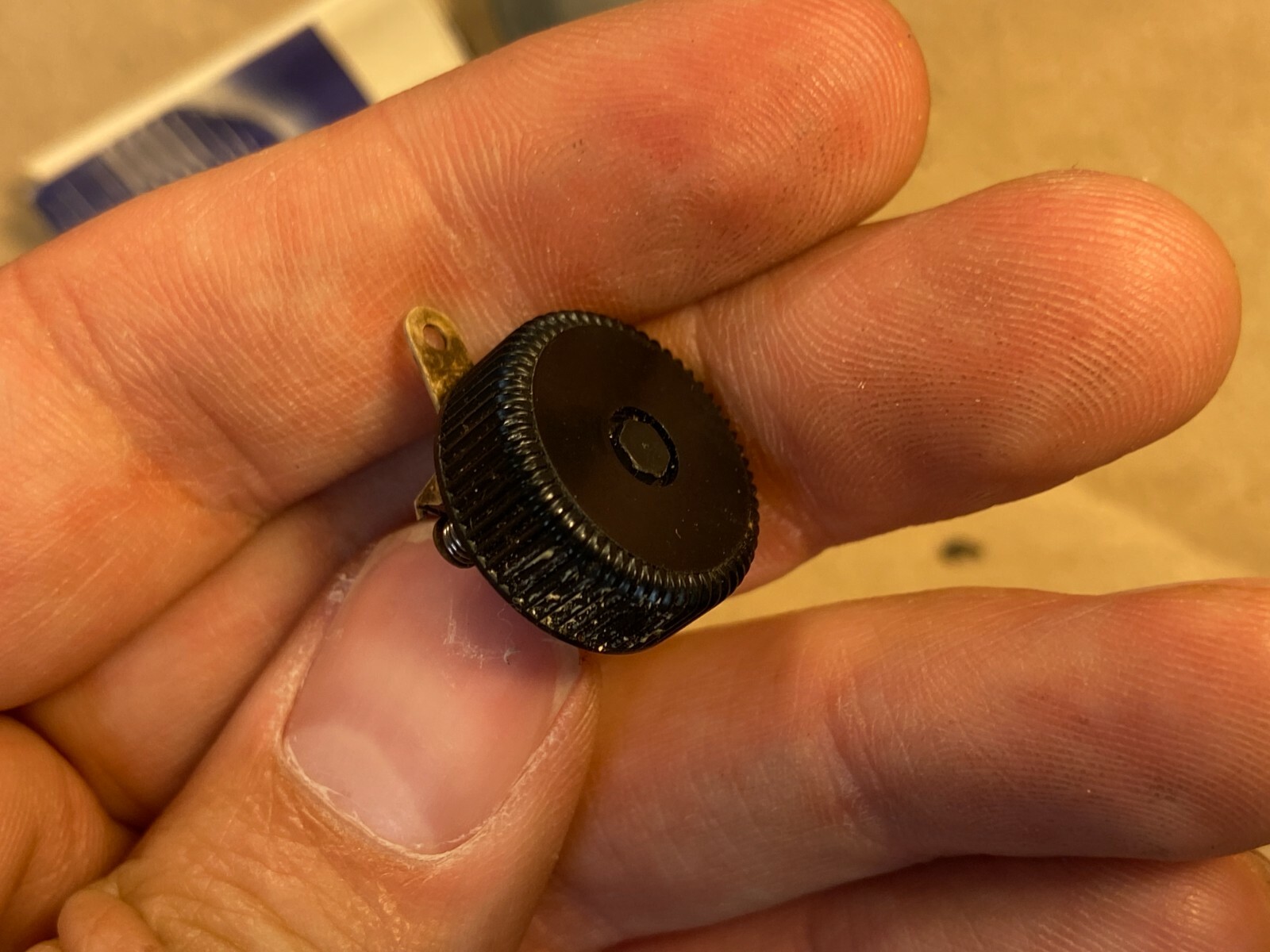 NOS Vintage CRL B16-222 Radiohm 2 meg ohm mini potentiometer transistor ...