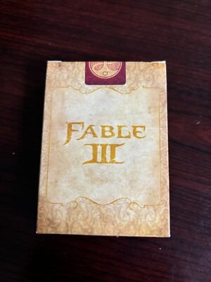 SEALED Fable III Limited Edition Collector Set Playing Cards 3 | eBay