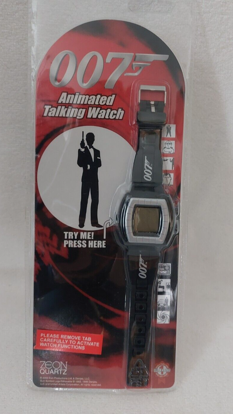 James Bond 007 Animated Talking Watch | eBay