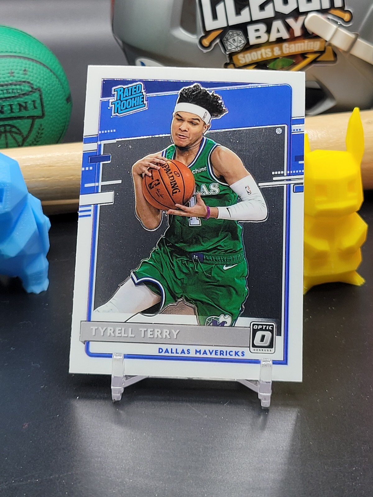 2020-21 Panini Donruss Optic Rated Rookie Tyrell Terry #181 Mavericks ...