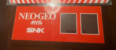 Original Neo Geo 2 Slot Arcade Marquee | eBay