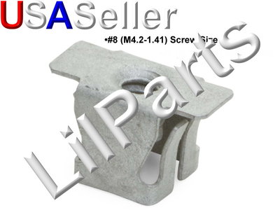 GM Quarter Door Trim Panel Wheel Fender Liner Nut 11518531 | eBay