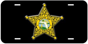 Black Florida Sheriff Novelty Car License Plate | eBay
