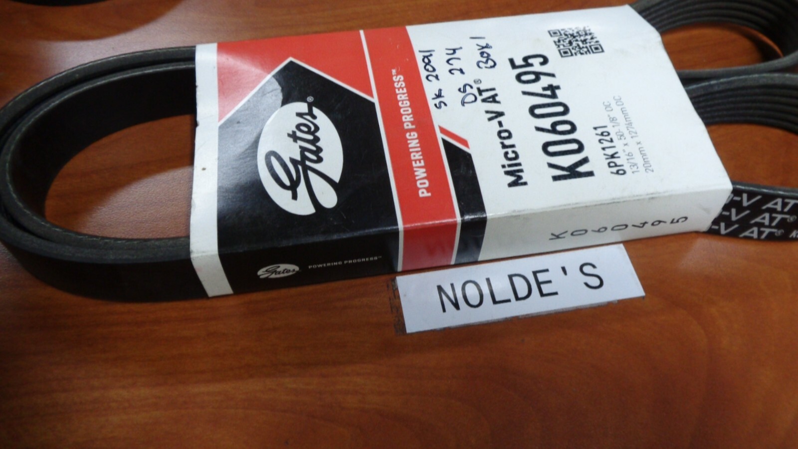 Gates Serpentine Belt K060495 SK2091 DS274 B1 | eBay