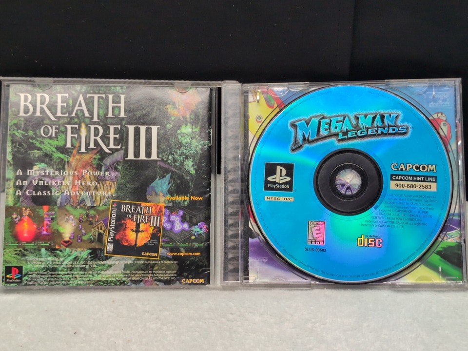 Sony PlayStation One 1 PS1 Mega Man Legends Complete Game | eBay