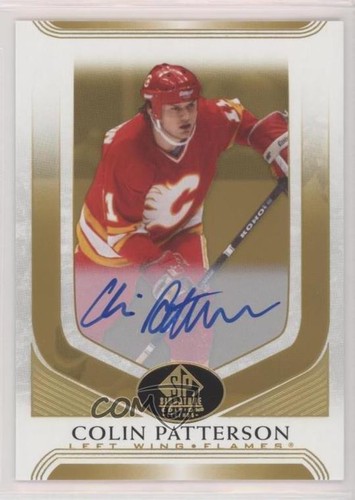 2020 SP Signature Edition Legends Gold Spectrum Foil Colin Patterson ...