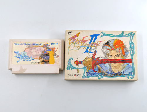 Complete Japanese Final Fantasy I II 1 2 Nintendo Famicom NES NTSC-J ...