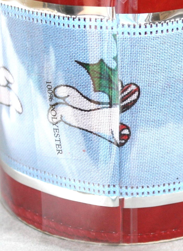 MR. MR BINGLE DILLARD’S CHRISTMAS BLUE & RED VELVET WIRE EDGED RIBBON ...