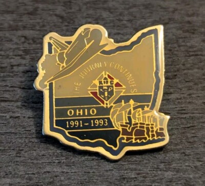 Ohio KofC Knights Of Columbus 1991-1993 "The Journey Continues" Vntg ...