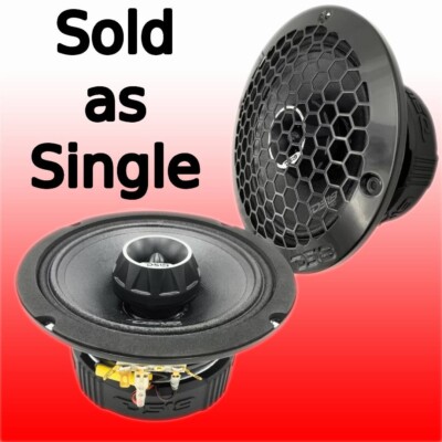 DS18 PRO-ZT6 6.5" Mid-Range Loudspeaker with Bullet Tweeter Water ...