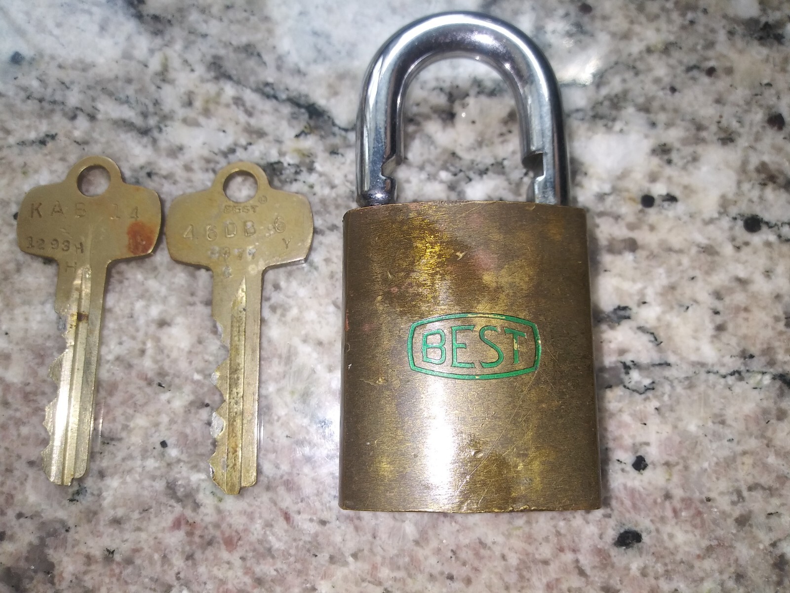 Vintage Ohio State University Stadium Padlock with 2 Original OSU ...