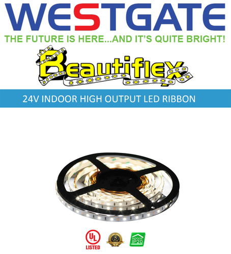 ULR-IN-16F-HO-27K WestGate Mfg. 16Ft IP20 High Output LED Strip Light ...