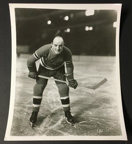 1937 Silver Gelatin Ching Johnson Photo Hall Of Fame New York Rangers ...