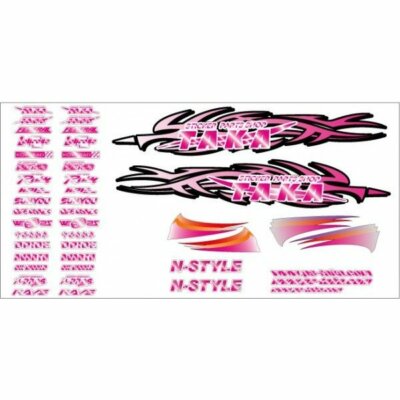 RC Car Decal set Akira Tsujii 2014 Drift Mascle Vinyl TAKA Japan | eBay