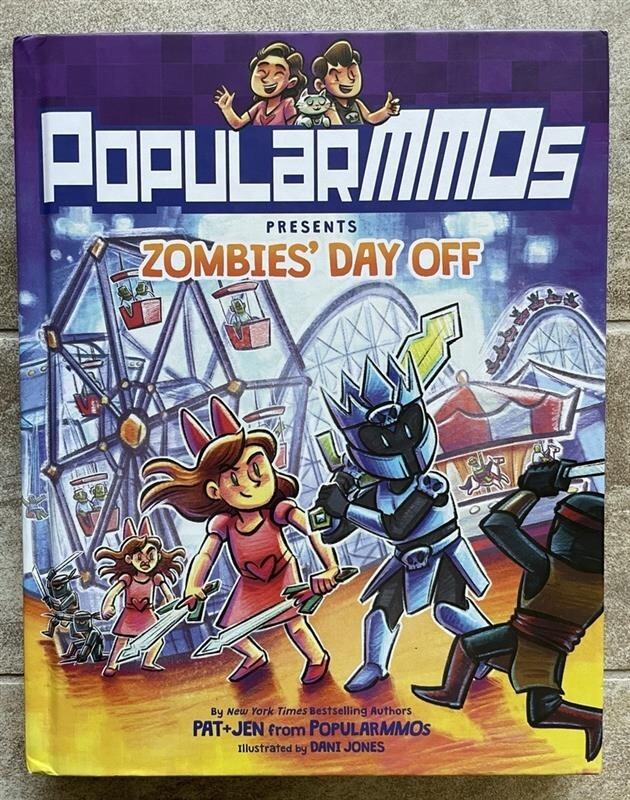 PopularMMOs Zombies Day Off Book 3 (Graphic Novel for Children/Middle ...