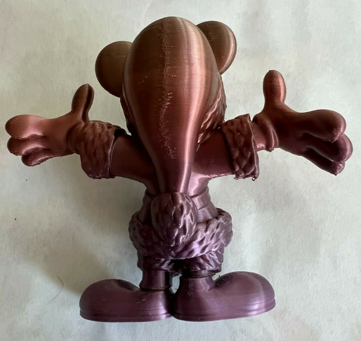 3D Mickey Mouse ~ MADE from PLA Filament on a 3D Printer ~ GREAT DETAIL ...