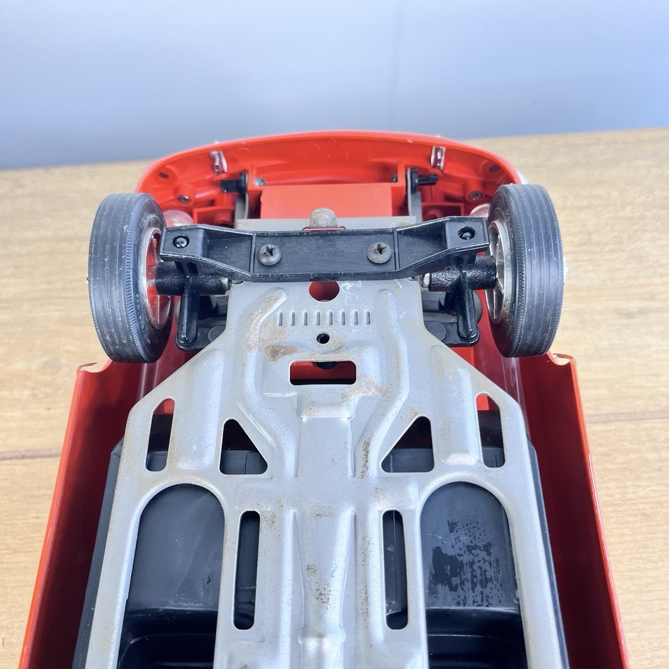 VTG AMF Wen-Mac HTF Orange Motorized 1966 Ford Mustang GT 16" w ...