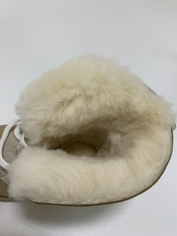 Koolaburra Little Kids Bootie Slippers Shearling Suede Fold Over Very ...