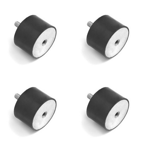 4pcs Anti vibration Rubber Shock Mounts Isolator Absorber M4-M5-M6-M8 ...