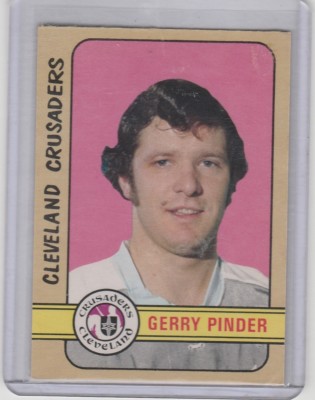 1972 73 OPC O Pee Chee #341 WHA Gerry Pinder Short Print Cleveland ...