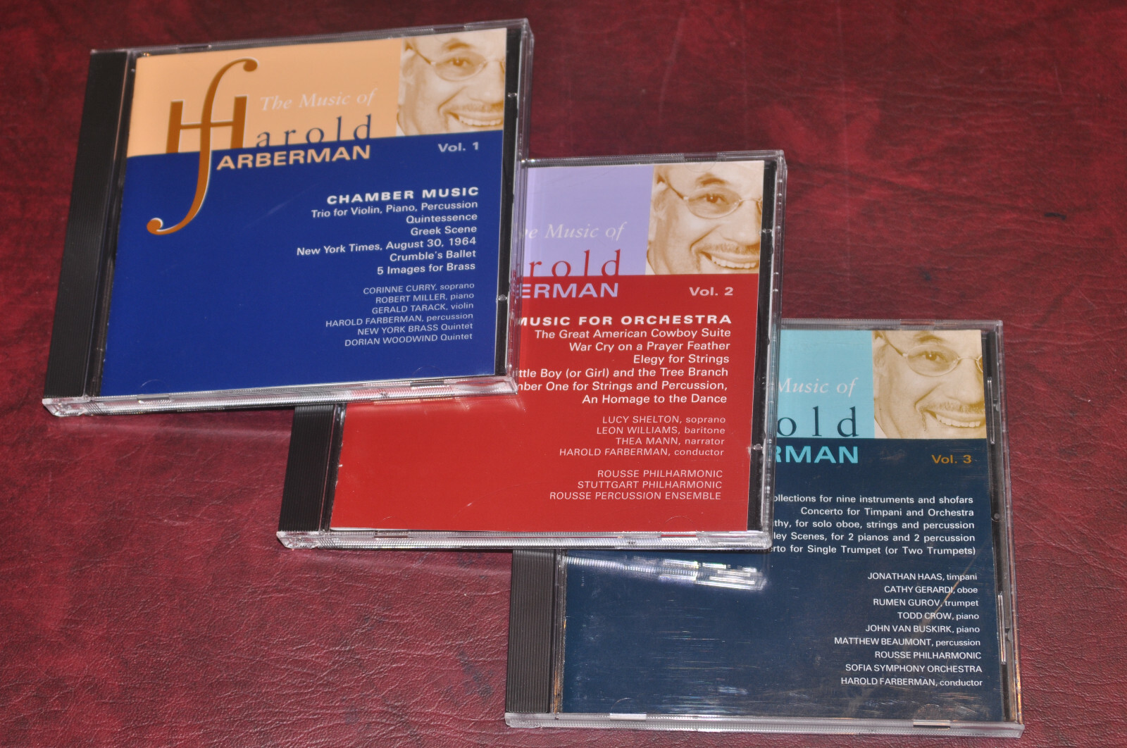 Harold Farberman - Vol. 1-2-3, Symphony/Chamber/Concertos, Albany/TROY ...