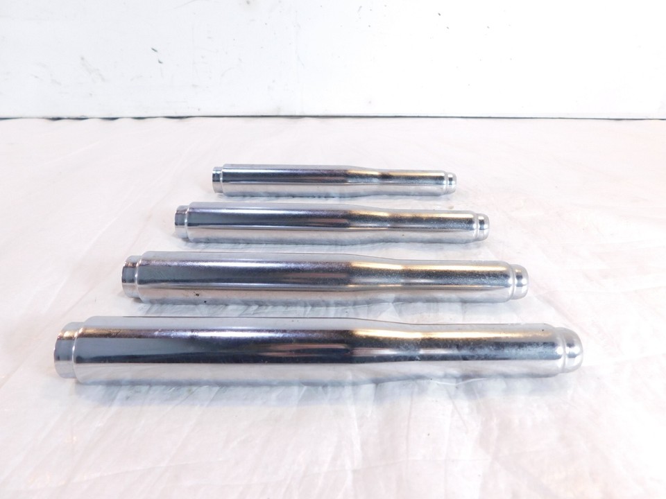 (4) Harley Davidson Sportster 883 & 1200 Custom & Low Chrome Pushrod ...