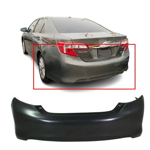 Primed Rear Bumper Cover for 2012-2014 Toyota Camry Hybrid LE L XLE ...