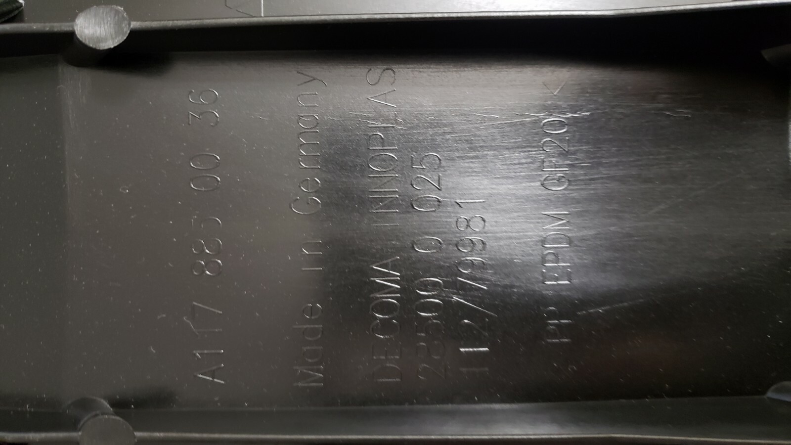 MERCEDES-AMG 14-16 CLA250 Front Bumper Grill-Under Cover 1178850036 ...