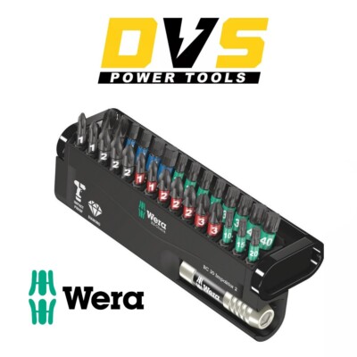 Wera 057697 30 Pc Impaktor Stainless Magnetic Holder Impact Screwdriver ...