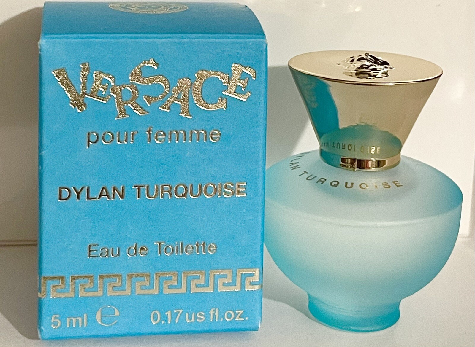 VERSACE Dylan Turquoise Eau de Toilette Travel SZ NEW!! | eBay