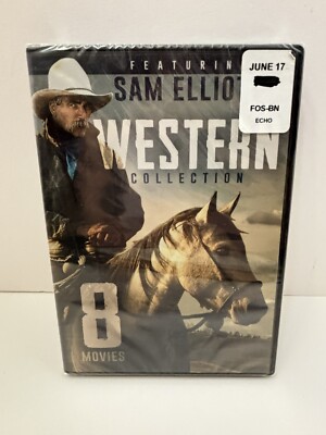 8-Movie Western Collection featuring Sam Elliott - DVD SEALED Free ...