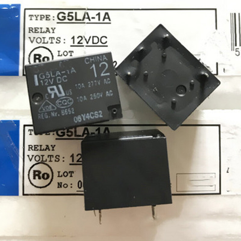 G5LA-1A-12VDC Power Relay 4Pin 12VDC 10A 250VAC | eBay
