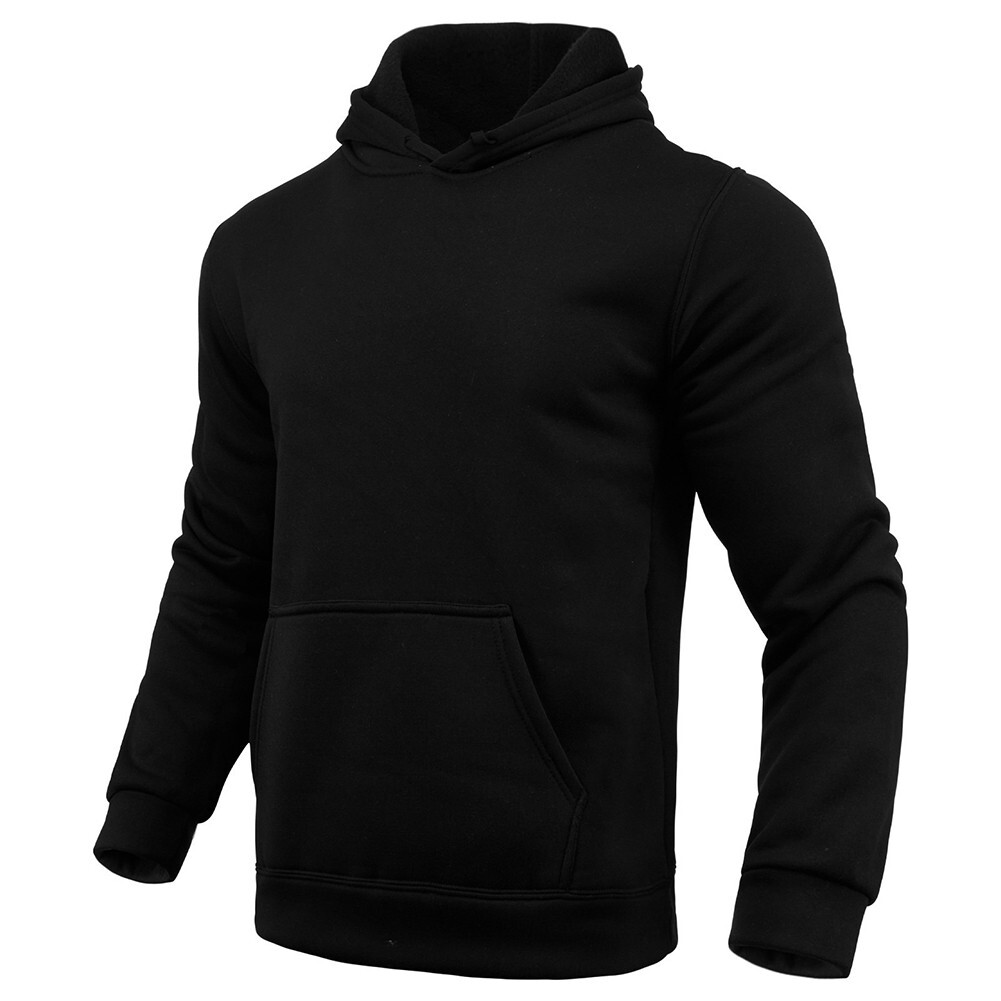 Pull à capuche décontracté homme à manches longues vin rouge sport ...
